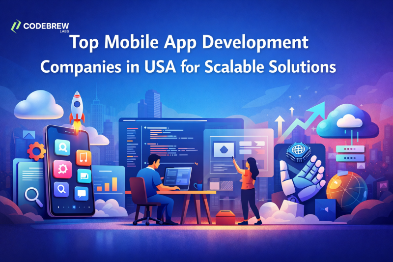 Top Mobile App Development Companies in USA for Scalable Solutions