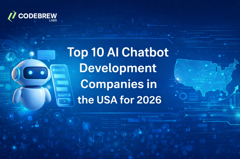 Top 10 AI Chatbot Development Companies in the USA for 2026